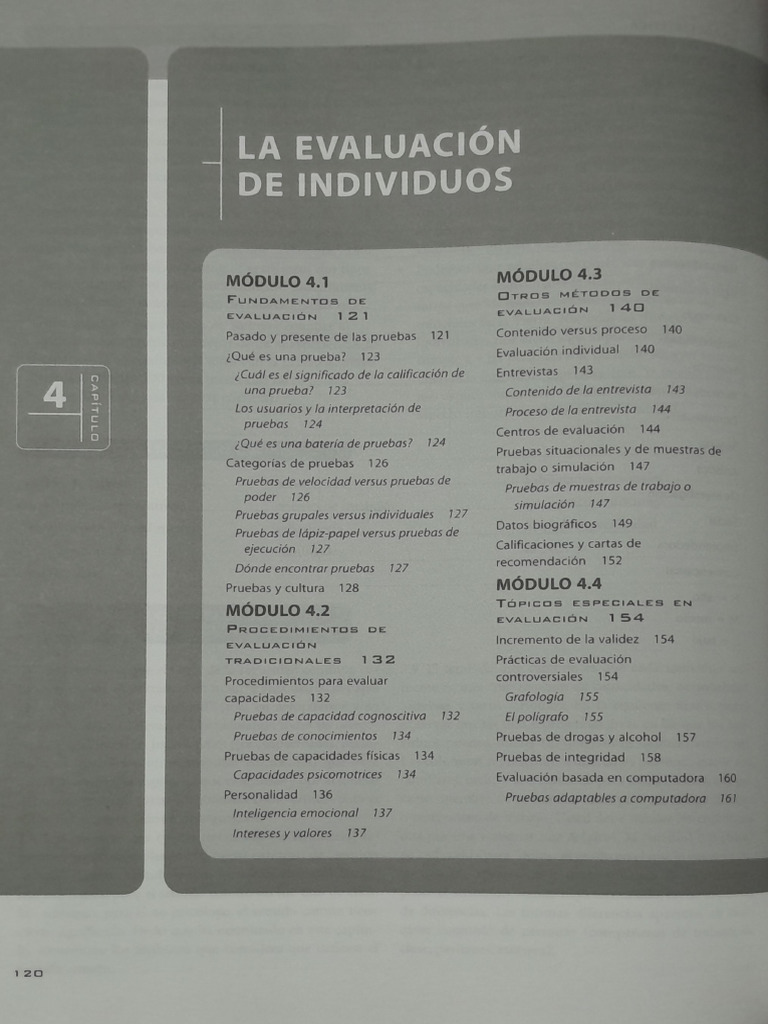 Capitulo 4 Libro PSICOLOGIA INDUSTRIAL Frank J. Landy - Jeffrey M ...