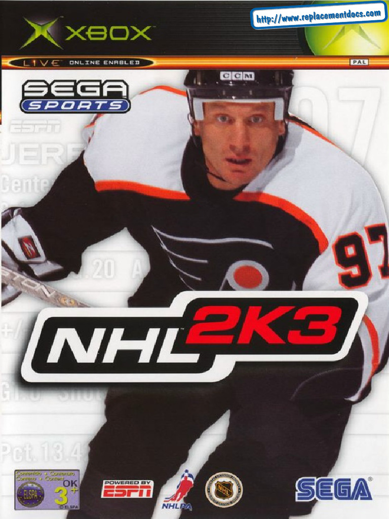 NHL 2K3 (2002) | PDF | Xbox (Console) | Computer Network