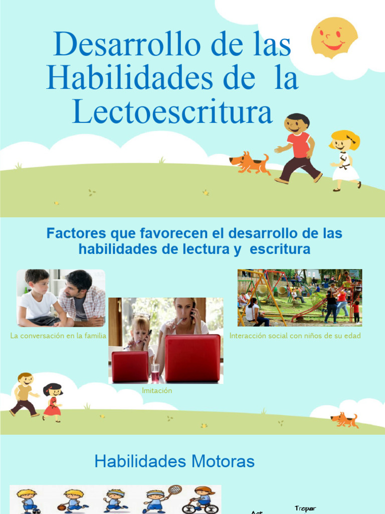 Desarrollo de Las Habilidades de La Lectoescritura | PDF