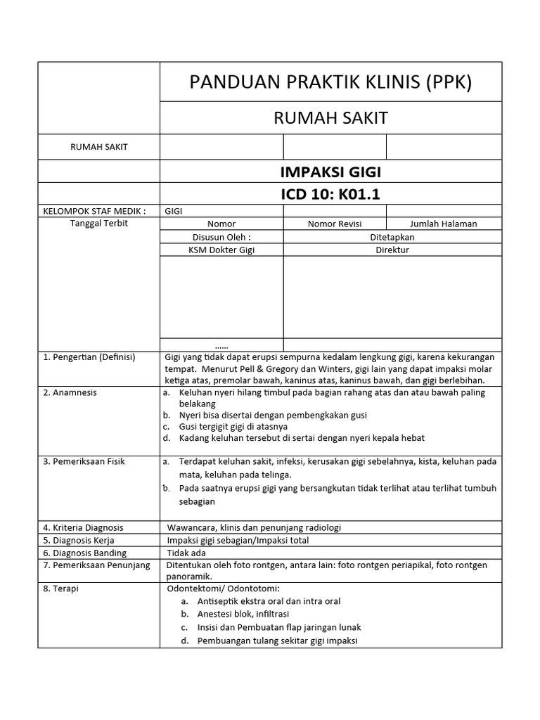 PPK Bedah Mulut | PDF