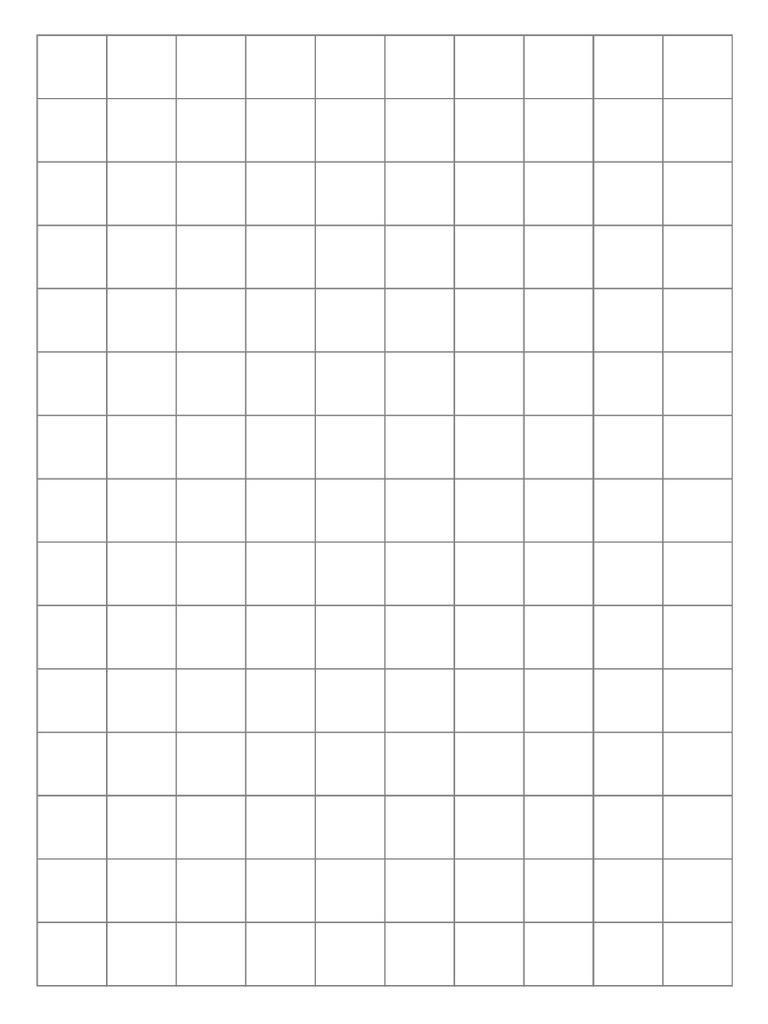 Template Grid Tempelan Kanji | PDF