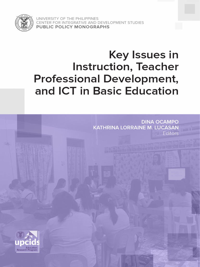 Key-Issues-in-Instruction-Teacher-Professional-Development-and-ICT-in-Basic-Education-2019 | PDF ...