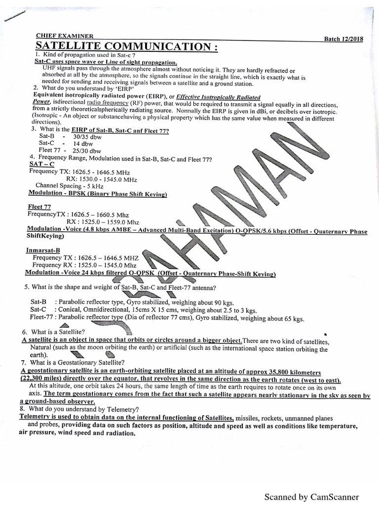 GMDSS TSR | PDF