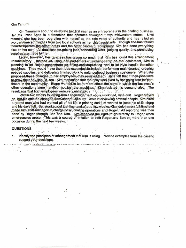 Management Assignment | PDF