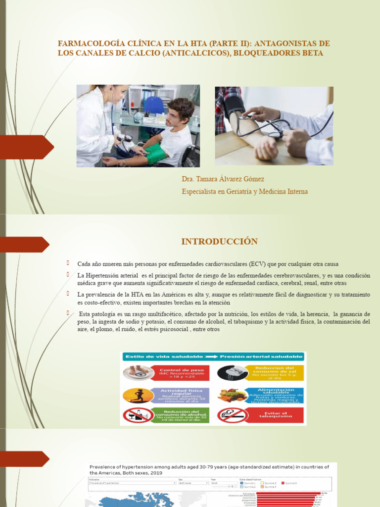 Farmacologia Clinica en La HTA - II Parte | PDF | Hipertensión | Enfermedades cardiovasculares