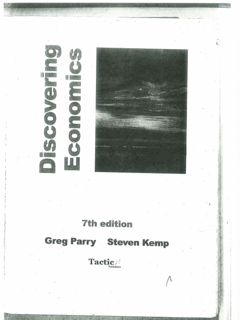 Textbook Chapter 1 (Discovering Economics) | PDF