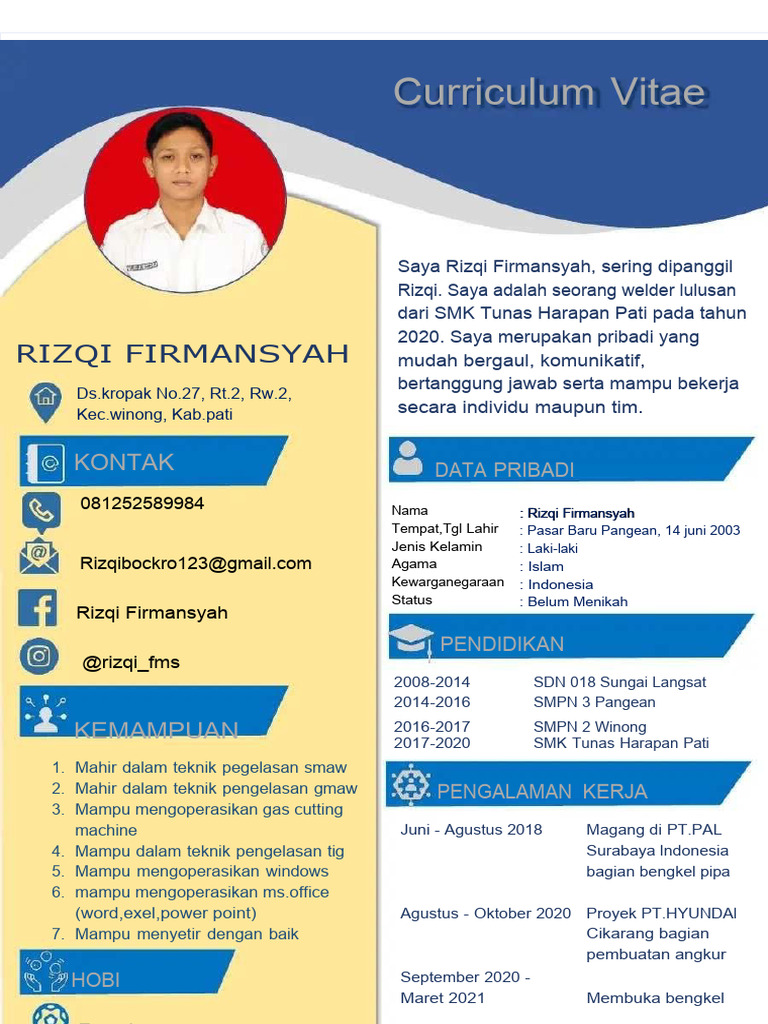 PDF Contoh CV | PDF