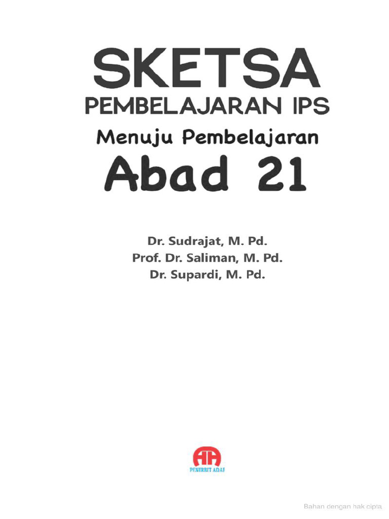 Sketsa Pembelajaran IPS-Ebook | PDF