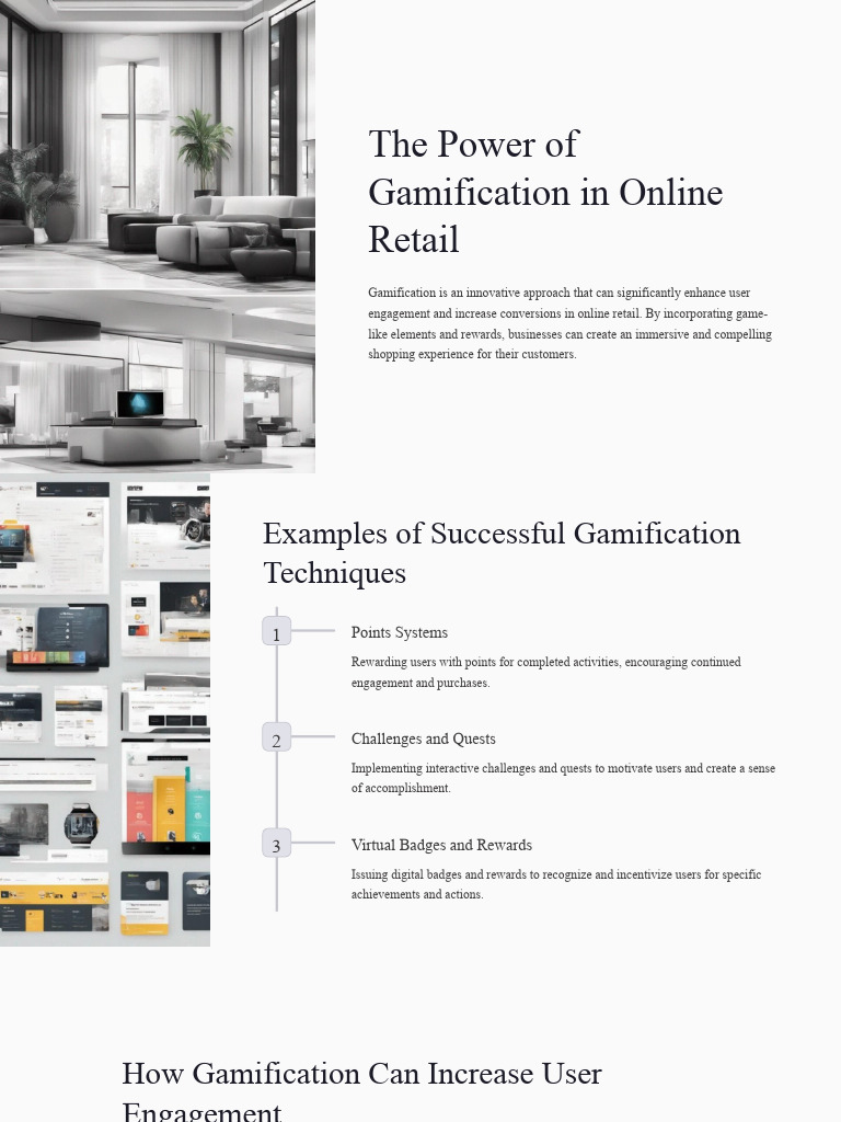 The Power of Gamification in Online Retail | PDF | Online Shopping ...