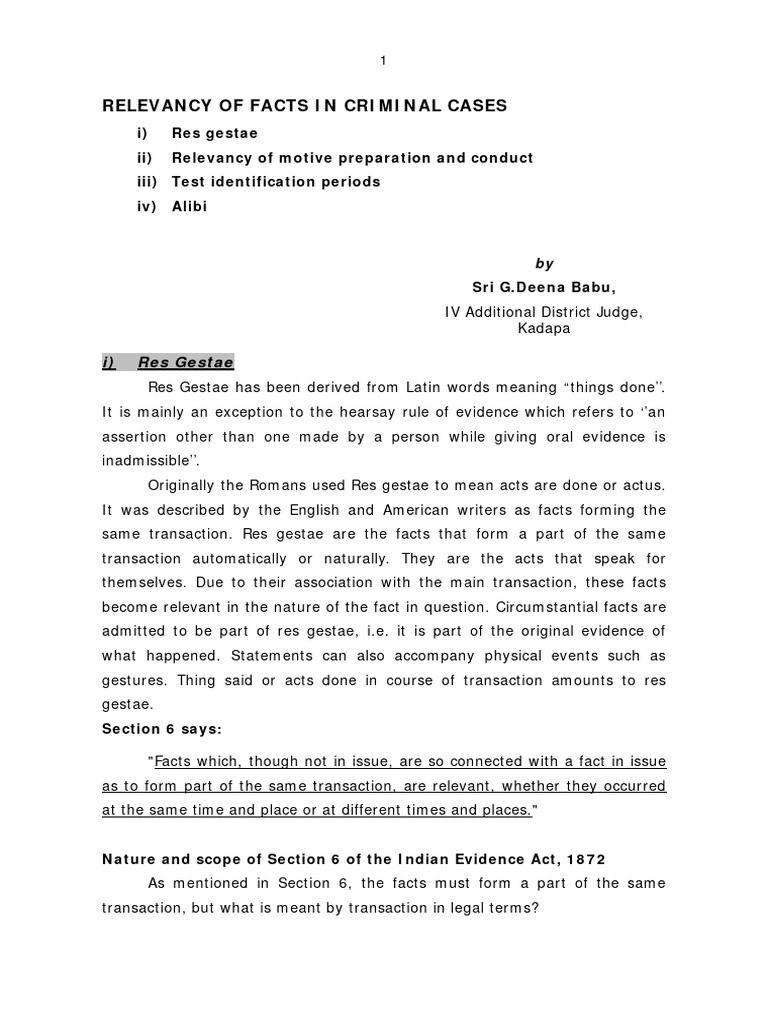 Microsoft Word - Paper Presentation by G - DeenaBabu | PDF | Evidence ...