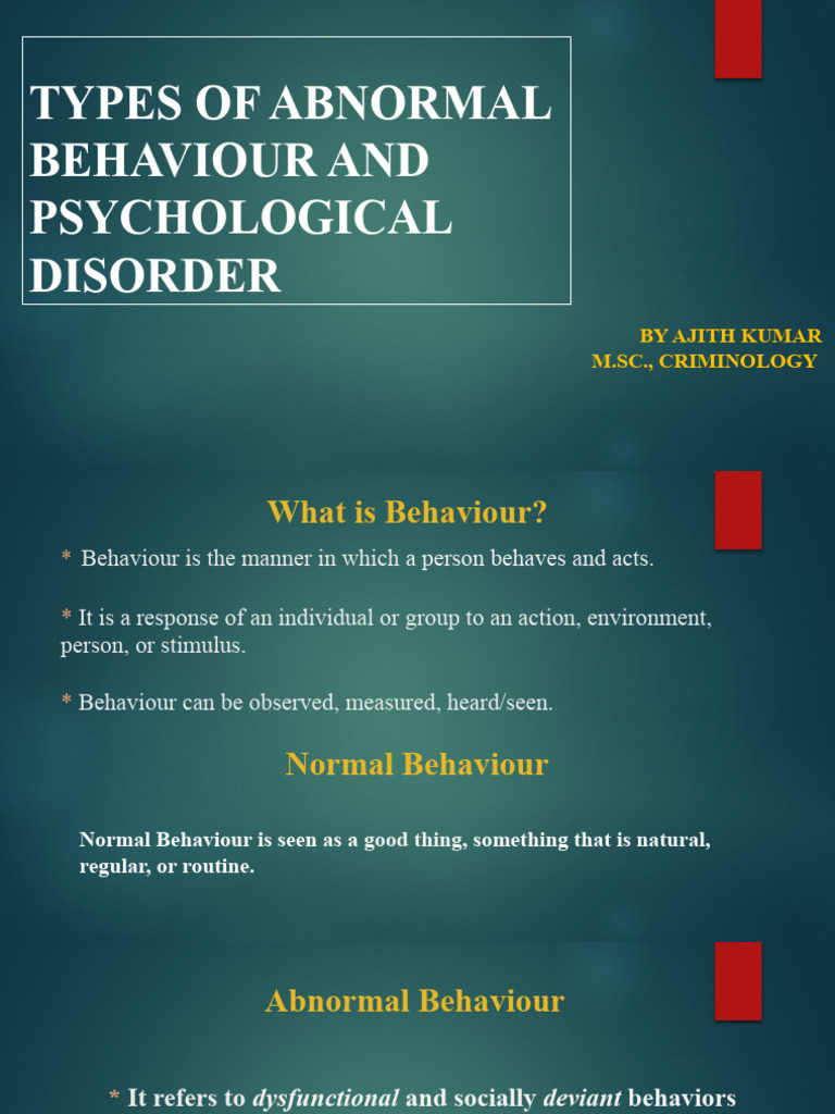 Psychological Disorders 2 | PDF | Anxiety Disorder | Mental Disorder