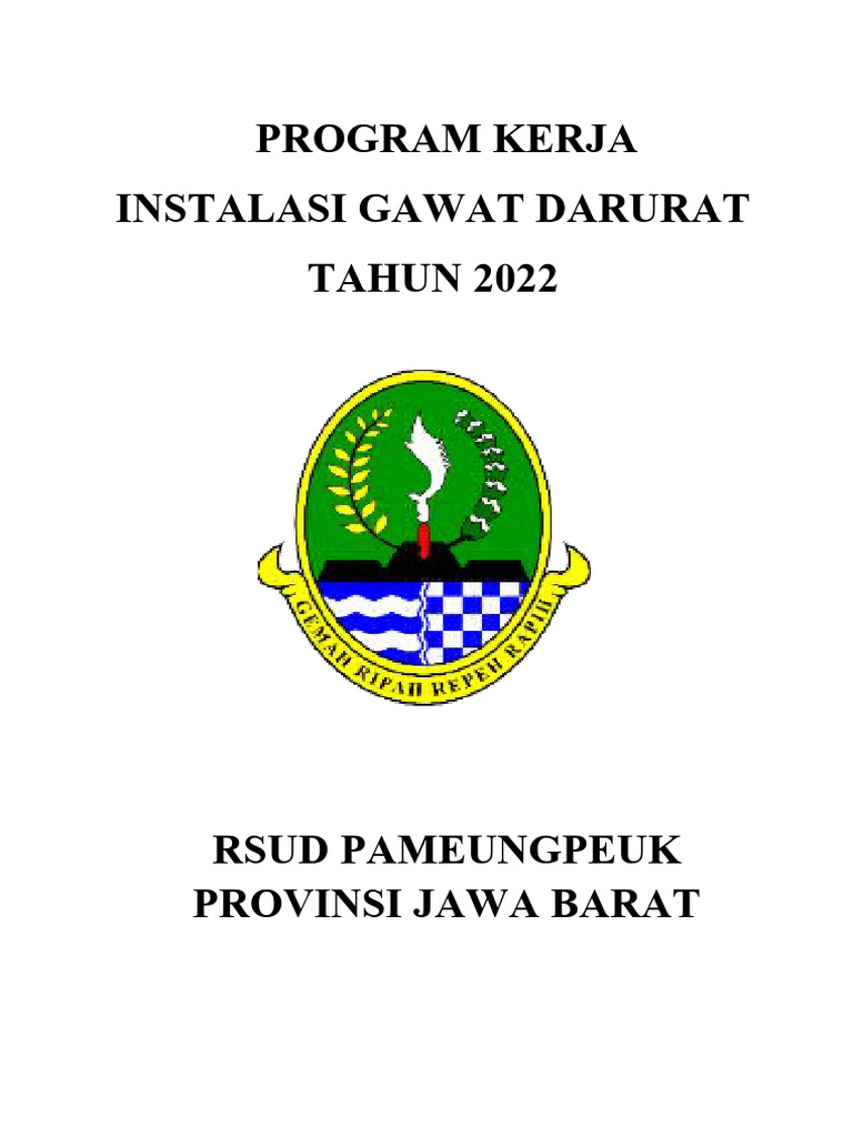 Program Kerja Igd 2022 | PDF