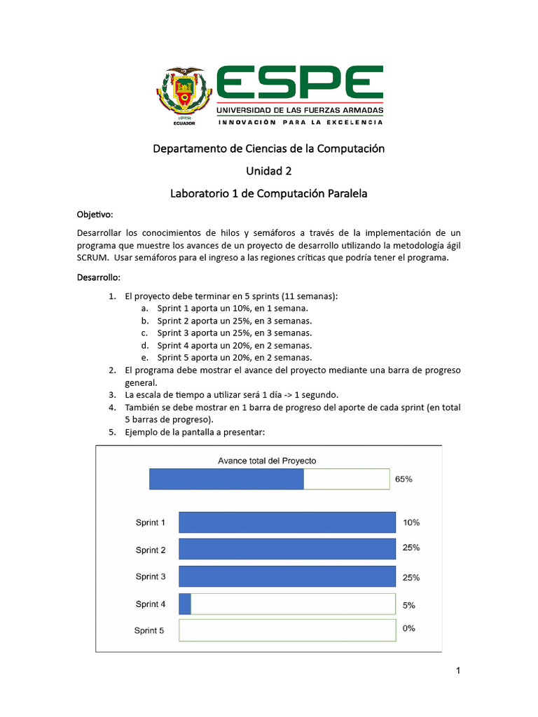 Laboratorio de Hilos y Semáforos en Java | PDF