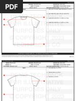 Garment Specification Sheet Template | PDF