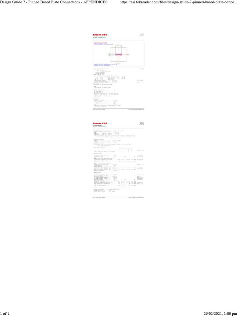 Design Guide 7 - Pinned Based Plate Connections - Design Guide 7 ...