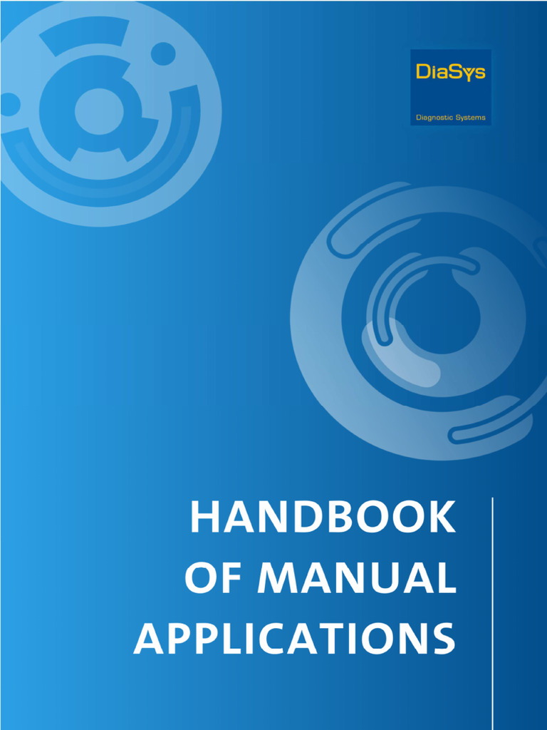 Aplicación Manual Diasys | PDF | Creatinine | Absorbance