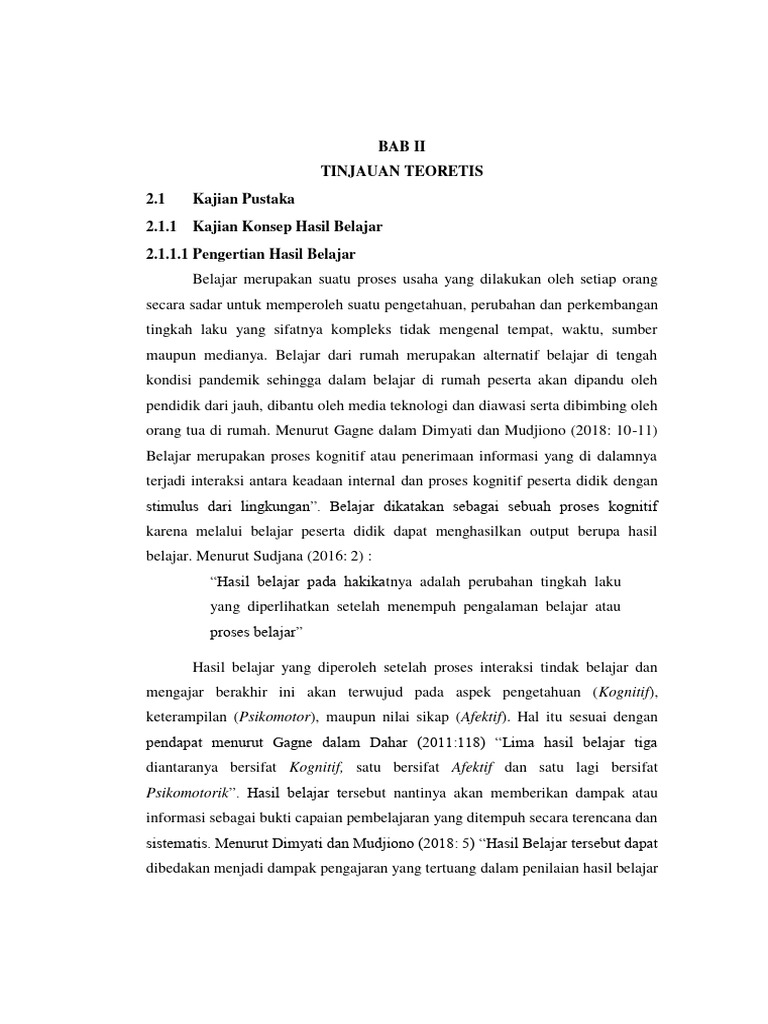 Bab 2 Kajian Pustaka | PDF