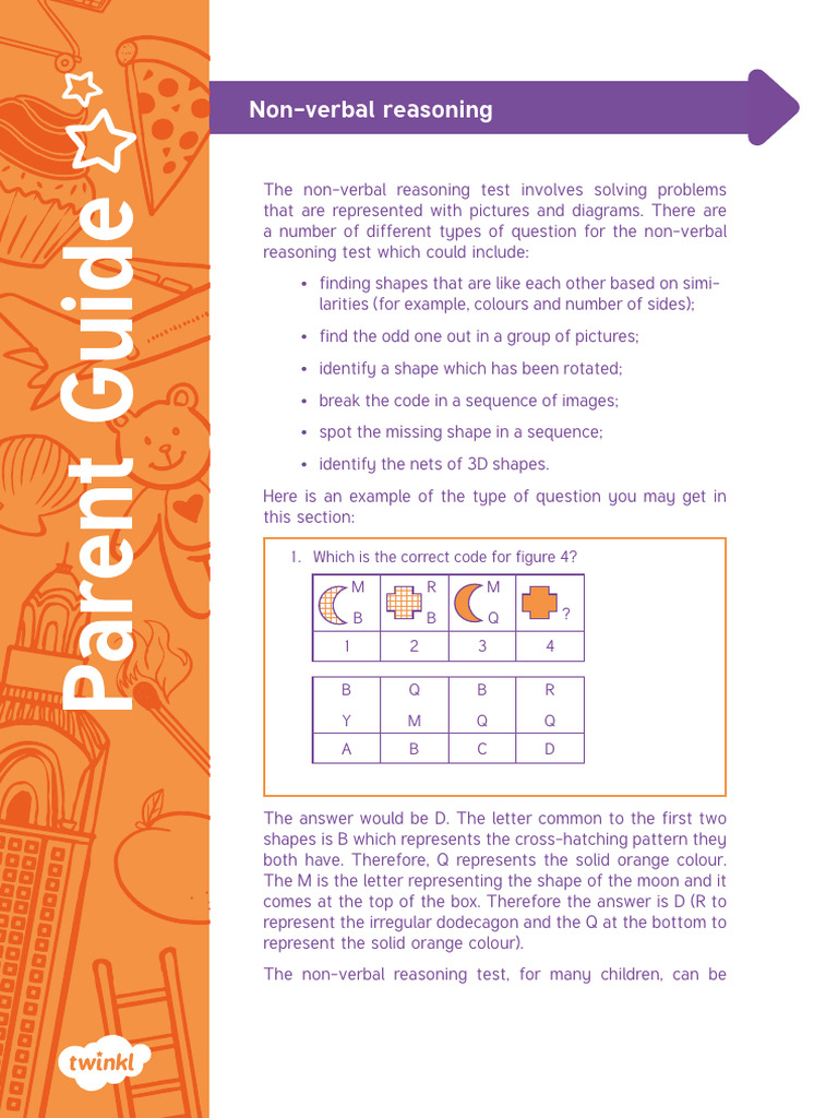 t2 Pa 35d 11 Non Verbal Reasoning Code Breaking Assessment Pack ...