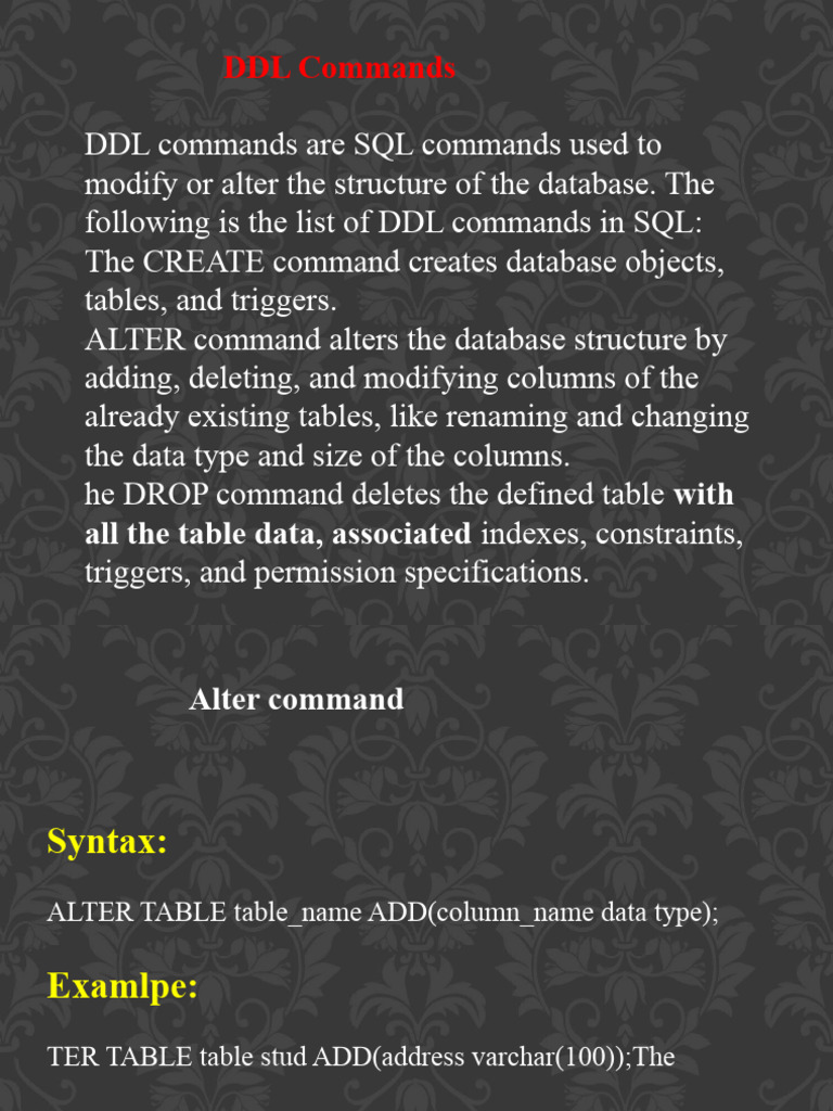 DBMS Presentation Vedika and Pratiksha | PDF | Relational Database | Sql