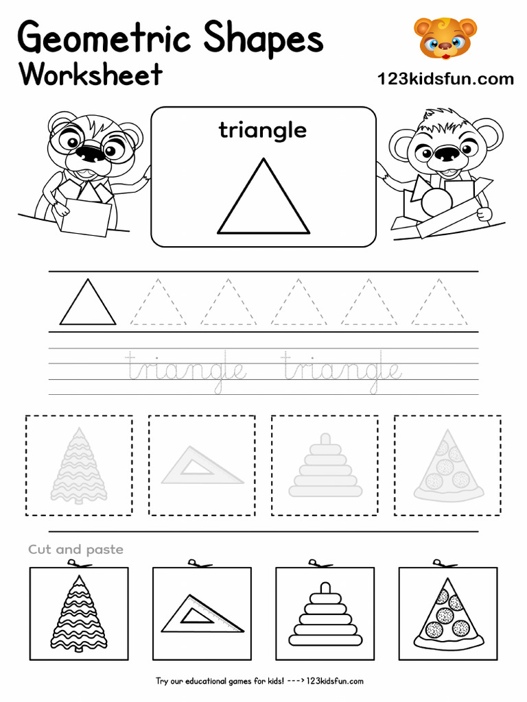 Shapes Worksheets 11 | PDF