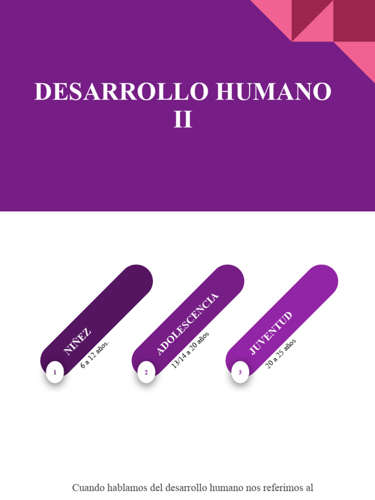 Desarrollo Humano II | PDF | La sexualidad humana | Sexo