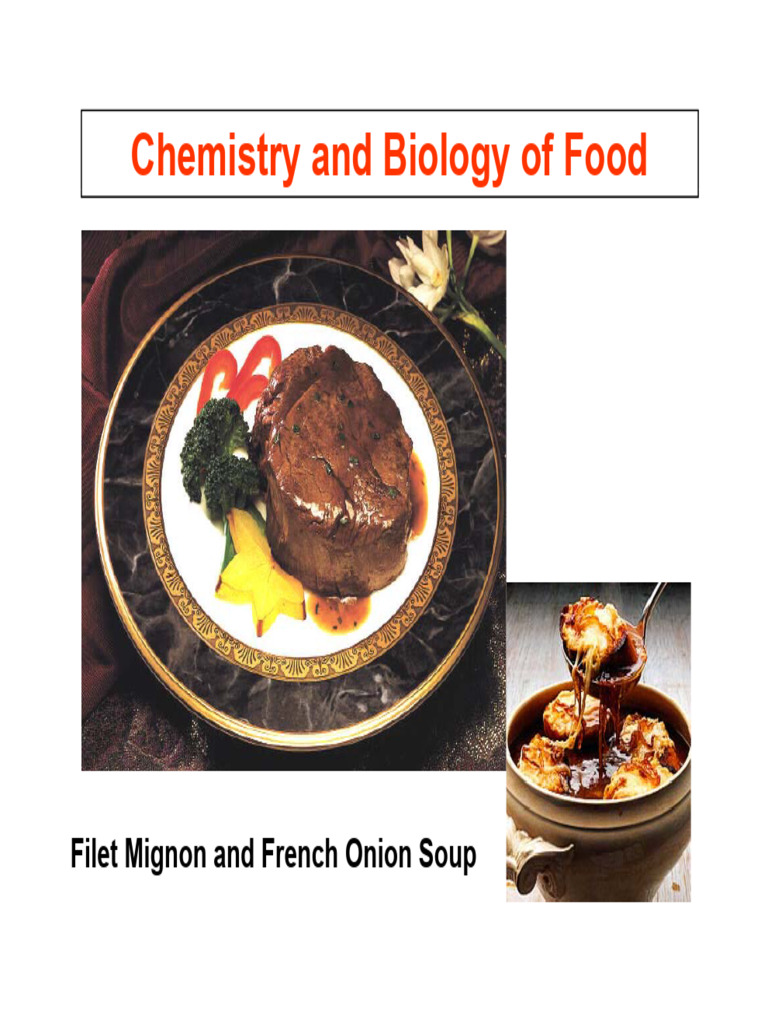 Chemistry and Biology of Food | PDF | Carbohydrates | Foods
