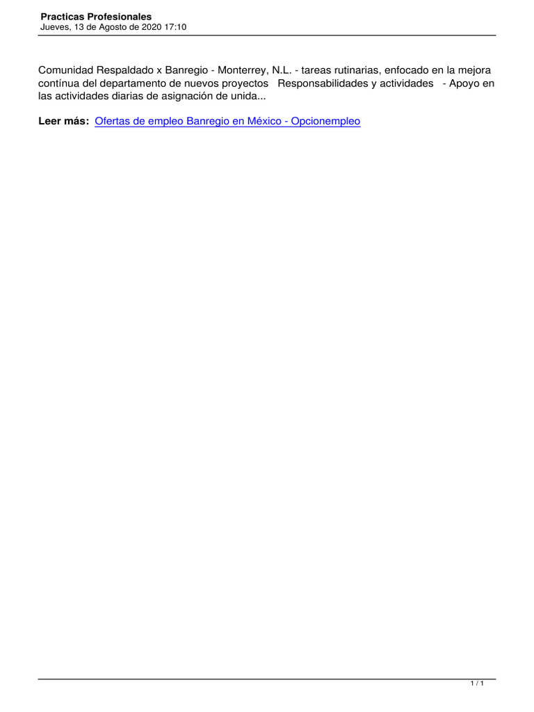 Practicas Profesionales Pdf