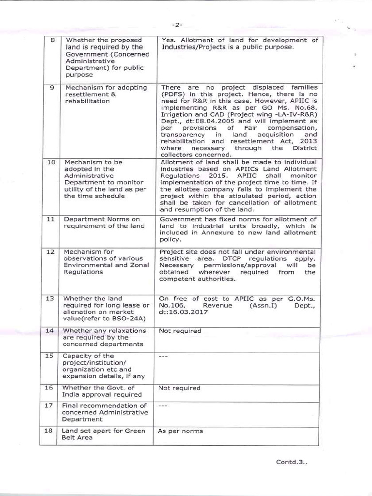 Model Annexure Xi Pages 3 | PDF