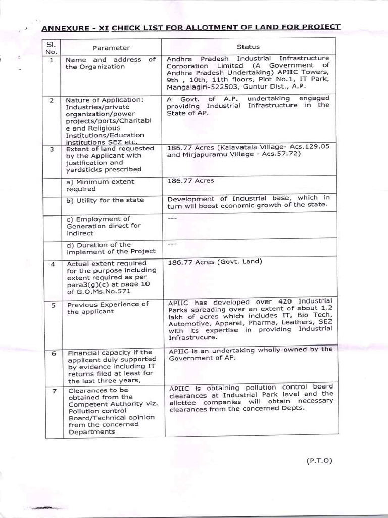 Model Annexure Xi Pages 2 | PDF