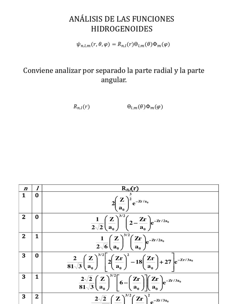 FUNCIONES Cuántica | PDF | Física atómica | Atómico
