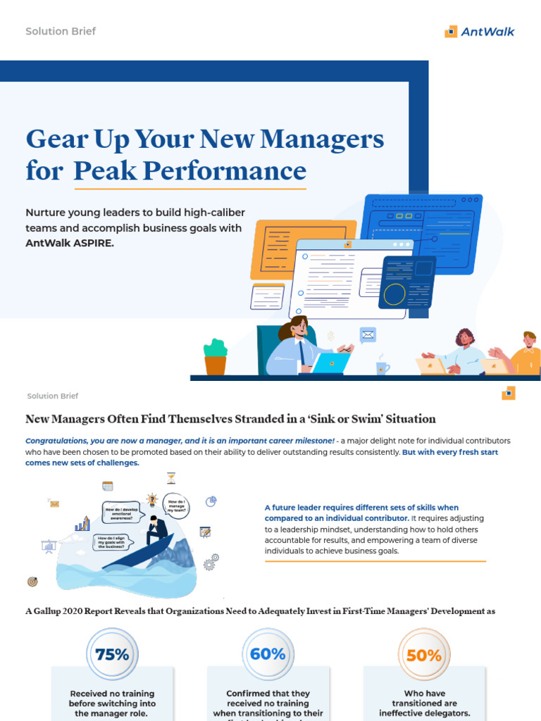 Gear Up Your New Managers For Peak Performance | PDF | Employee Retention | Cognition