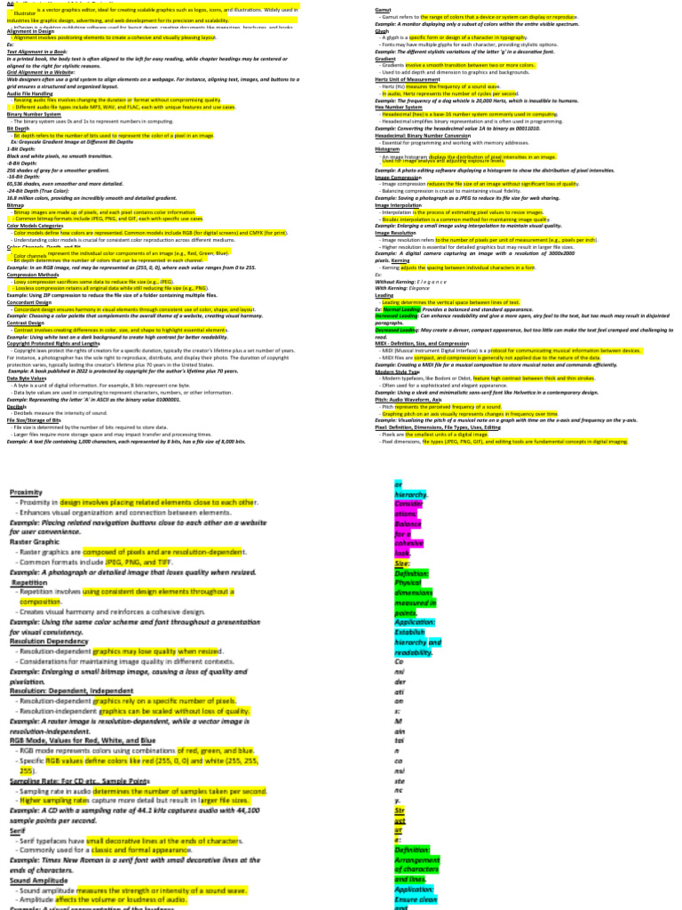 New Doc Of Notes Pdf Pixel Data Compression