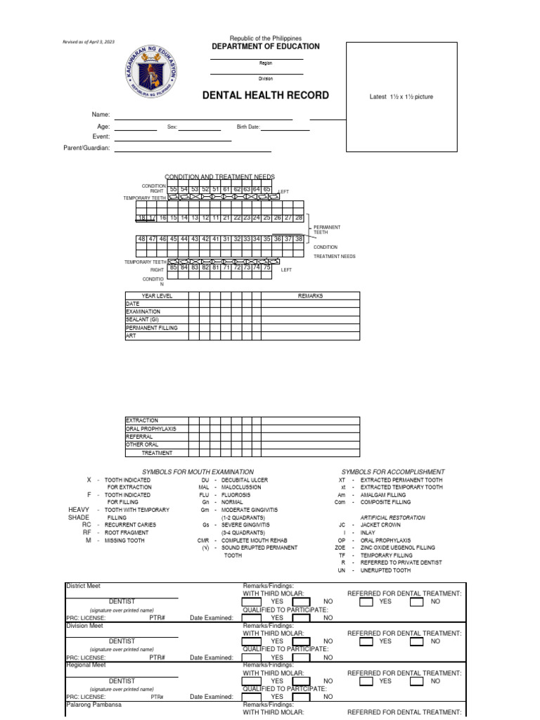 Dental Certificate | PDF | Dentist | Dental Anatomy
