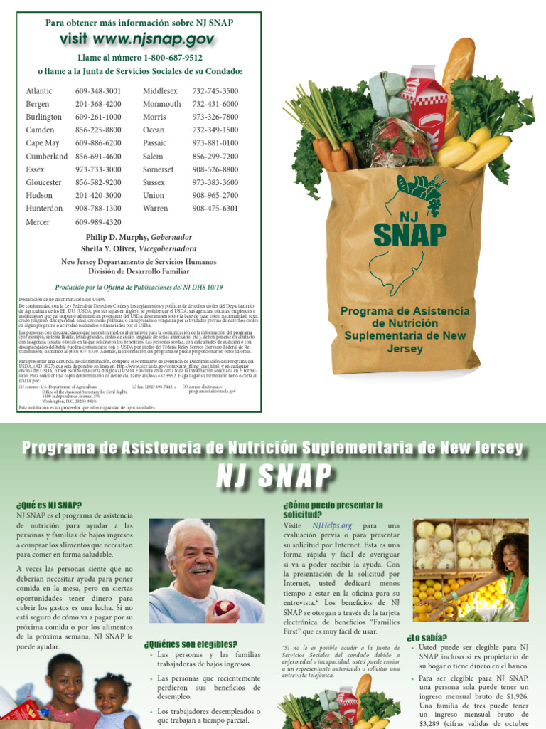 learn-about-snap-spanish | PDF | Departamento de agricultura de los ...