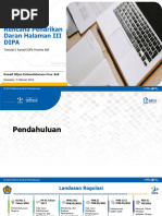 Juknis Penghitungan Nilai IKPA Indikator Rev DIPA Dan Halaman III DIPA | PDF