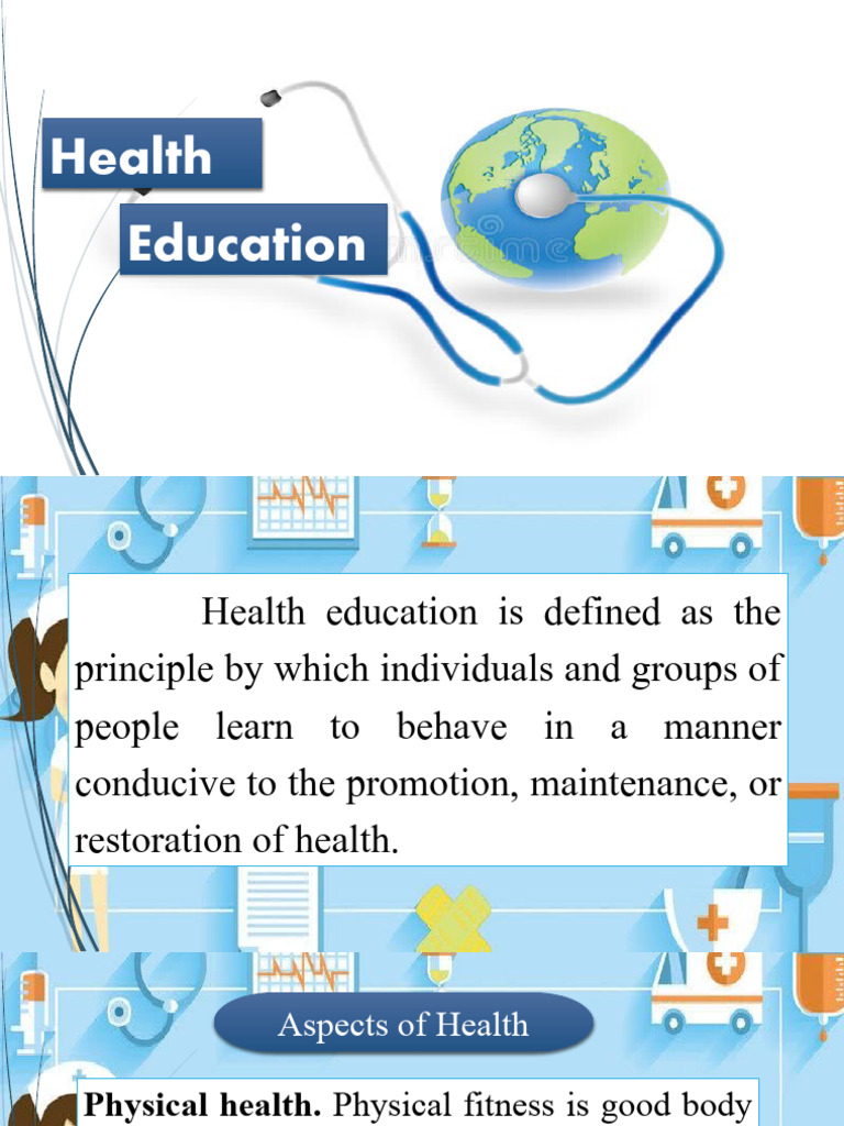 Health Education | PDF | Nutrients | Clinical Medicine