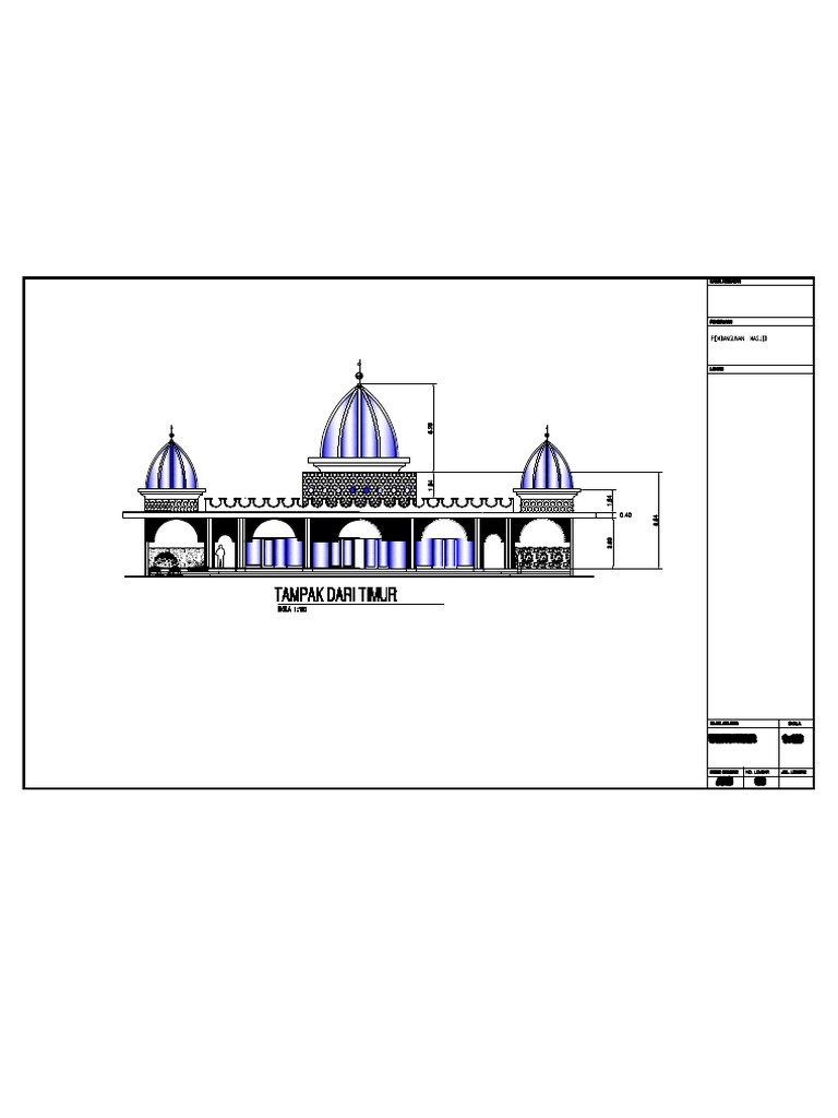 1.GAMBAR MASJID, UNTUK PAK AJI-Mode | PDF