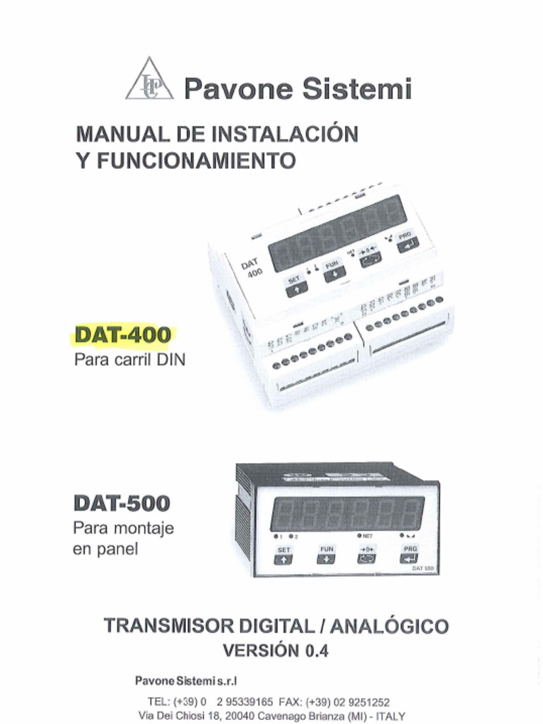 DT 400 | PDF