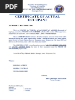 Barangay SUMMON | PDF | Leasehold Estate | Property Law