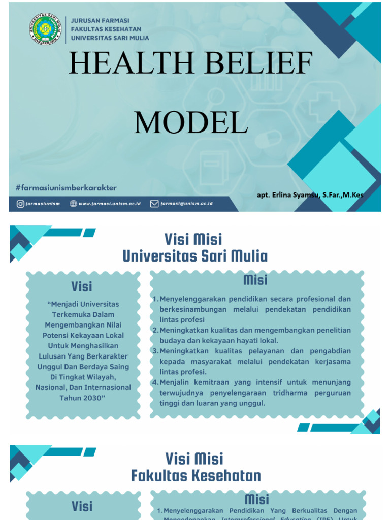 Health Belief Model | PDF