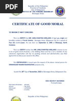 Certificate of Low Income | PDF | Sports & Recreation