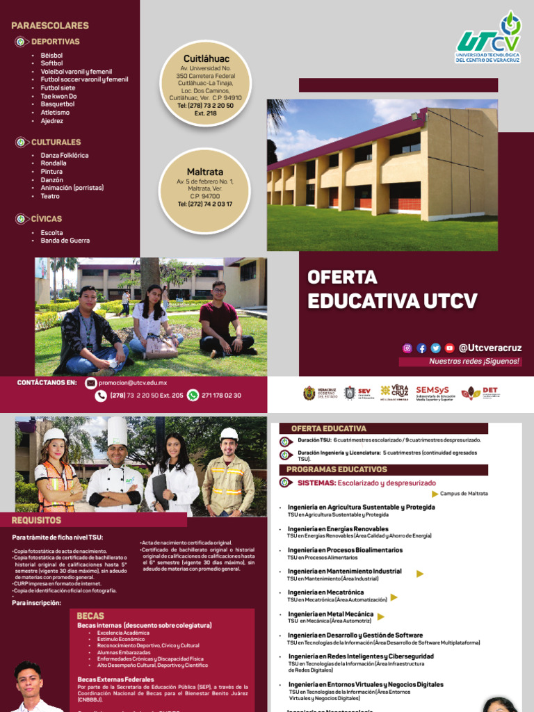 Oferta Educativa Utcv | PDF | Ingeniería