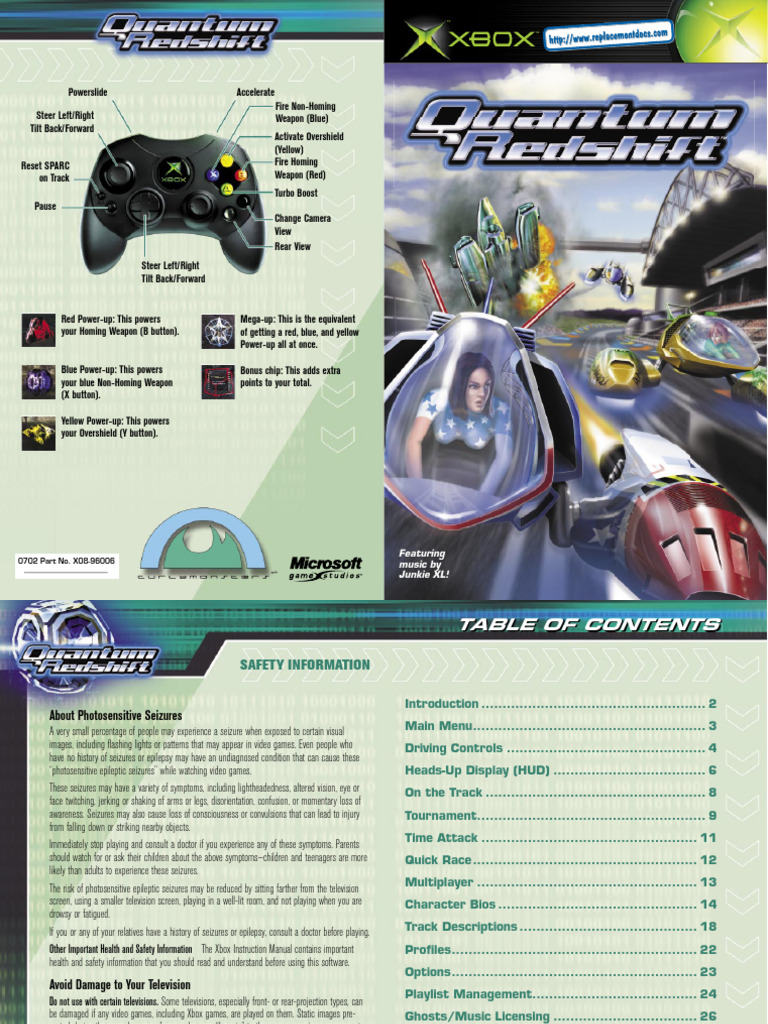 Quantum Redshift (2002) | PDF | Epilepsy