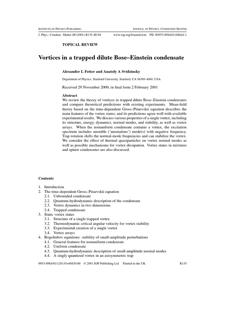 Vortices | PDF | Vortices | Fluid Dynamics