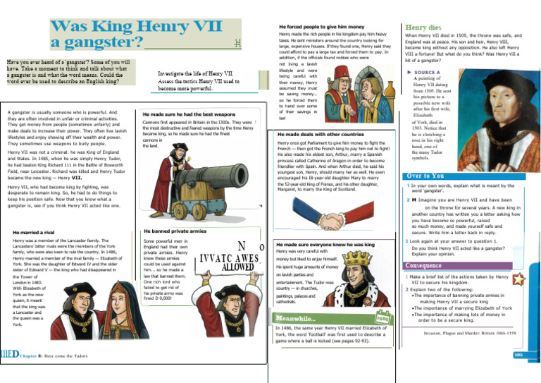 Henry VII Textbook | Download Free PDF | House Of Tudor | House Of ...