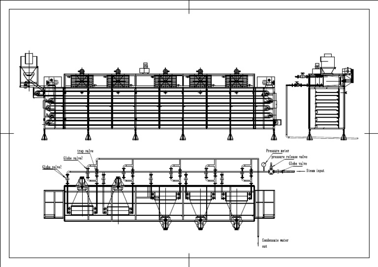 Steam Line Diagram Showing Steam Valves Installation | PDF