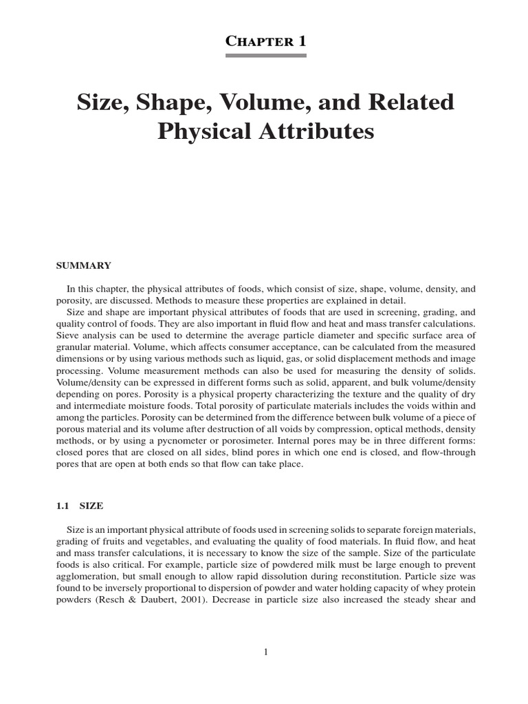 A Size Meters | PDF | Porosity | Density