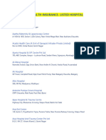 Medi Assist Cashless Hospital Guide | PDF