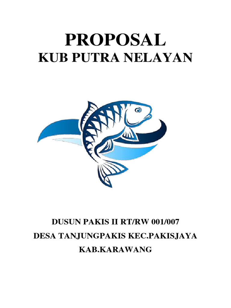PROPOSAL KUB Putra Nelayan Jadi | PDF