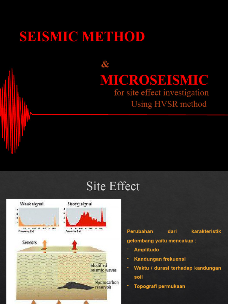 Seismic & Microseismic | PDF